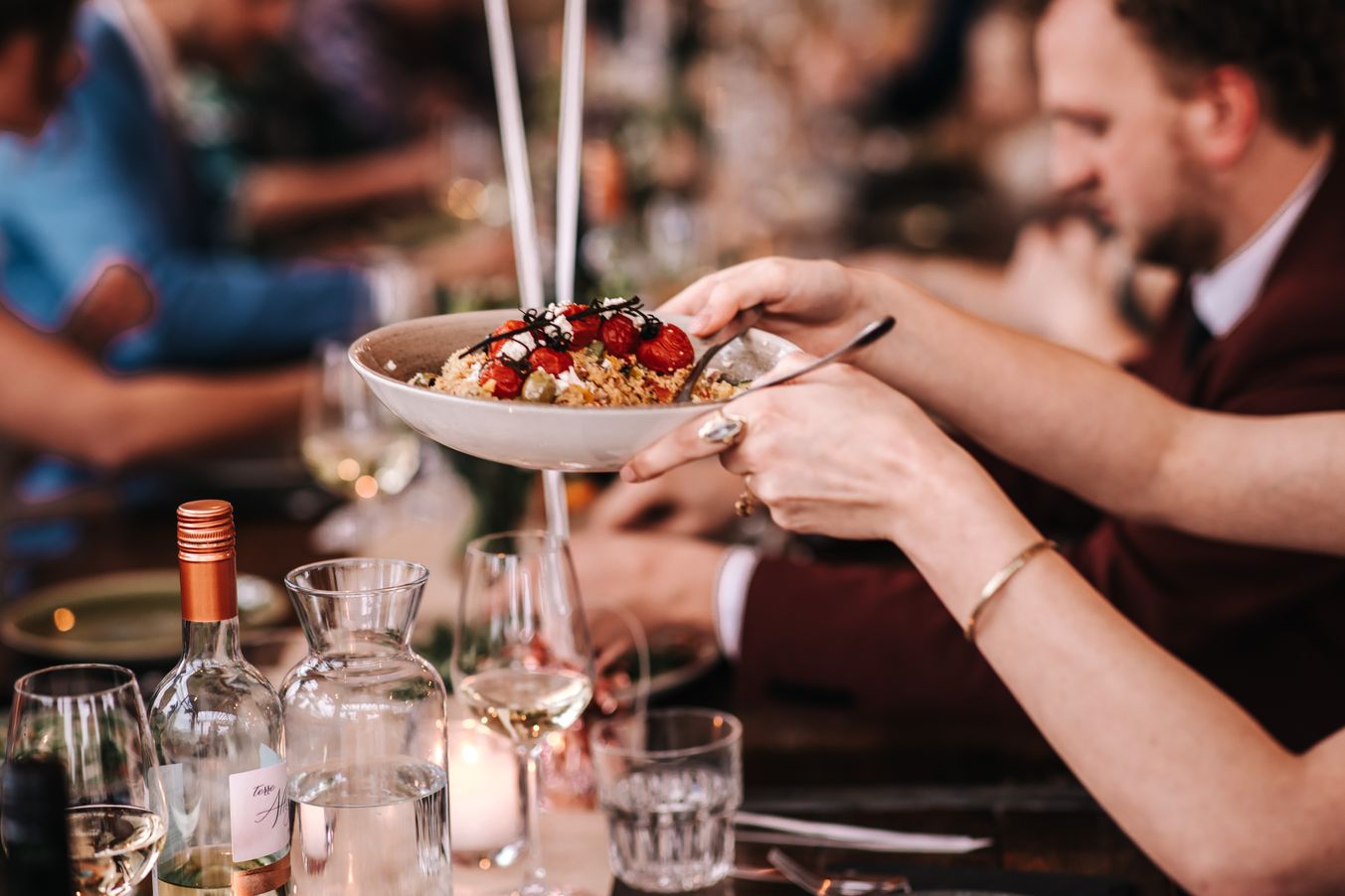 Shared dining op je bruiloft | ThePerfectWedding.nl