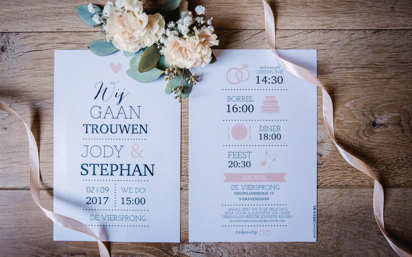 Tekst Voor De Trouwkaart ThePerfectWedding nl